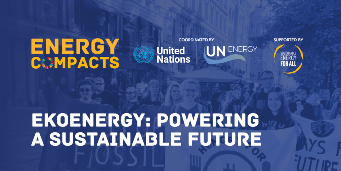 EKOenergy's results highlighted in UN Energy Compacts Progress Report ...