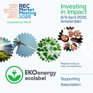 Welcome to the REC Market Meeting 2025 - EKOenergy ecolabel